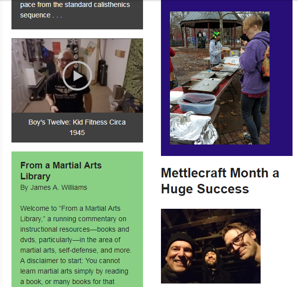 Cabal Fang Martial Arts State of the Art Dispatch | Robert Mitchell Jr.